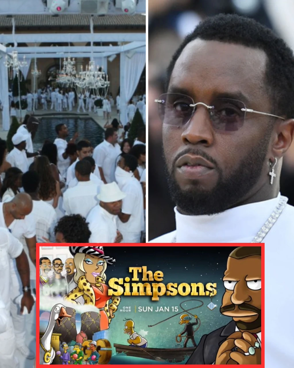 The Simpsons footage dug up after Diddy's scandal: Exposing a wild ...