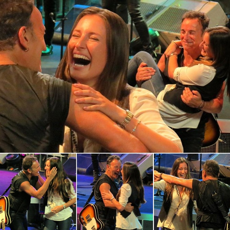 Bruce Springsteen twirled onstage with his daughter, adding a personal ...