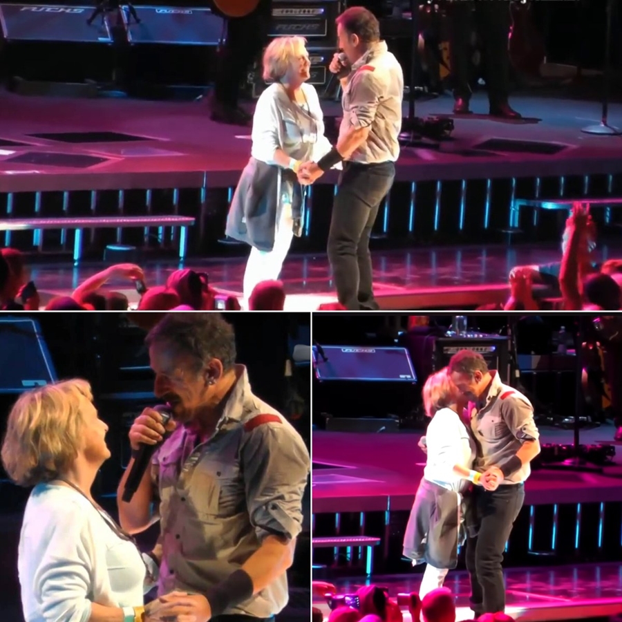 Bruce Springsteen lit up the stage with a fiery performance of Save The ...