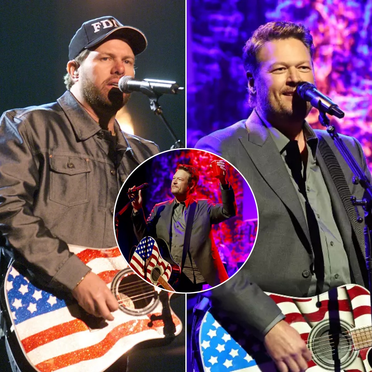 Witness a touching moment as Blake Shelton pays tribute to the late ...