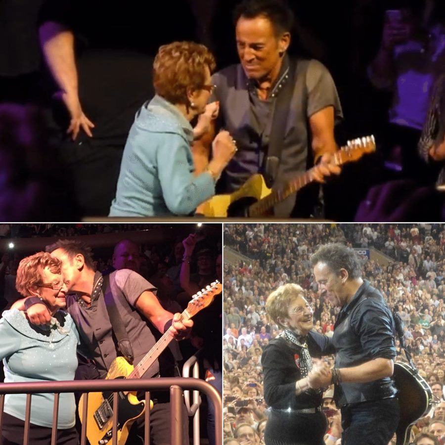 Rock Legend Bruce Springsteen Shocks the Audience by Bringing His 90 ...