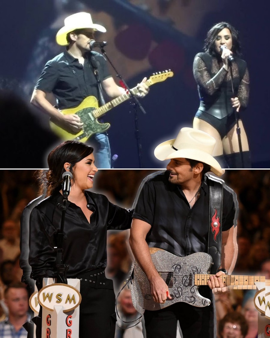 Brad Paisley and Demi Lovato Join Forces for an Unlikely Duet That ...