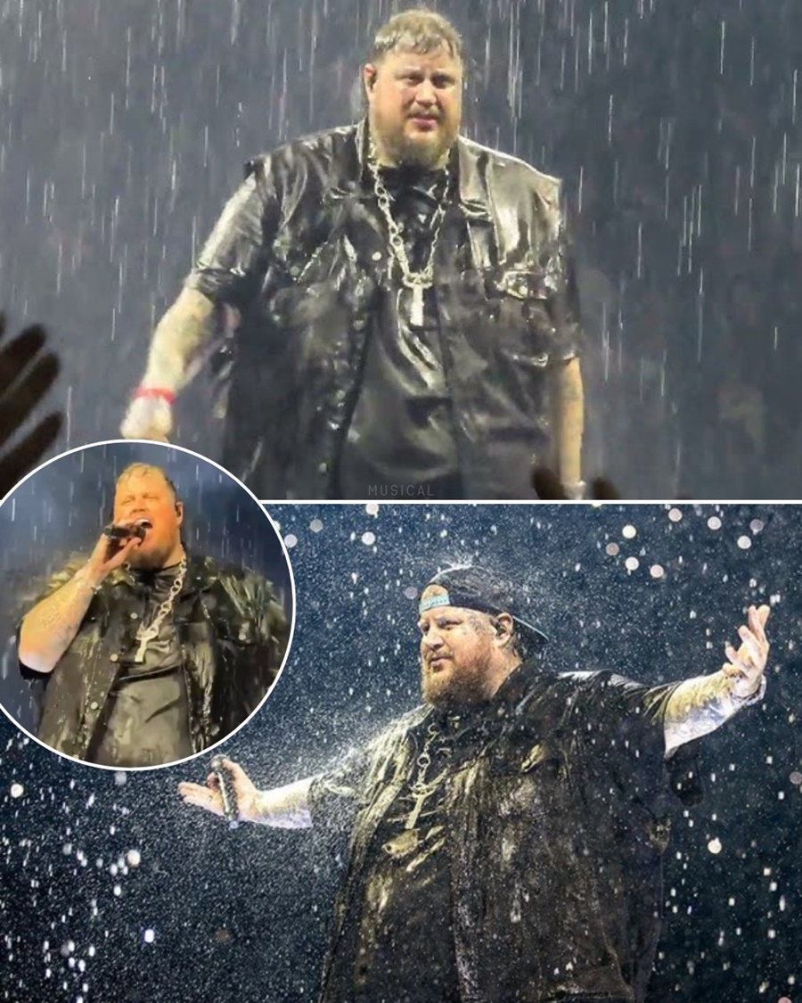 Jelly Roll poured his heart out on stage during the opening night of his Beautifully Broken Tour ...