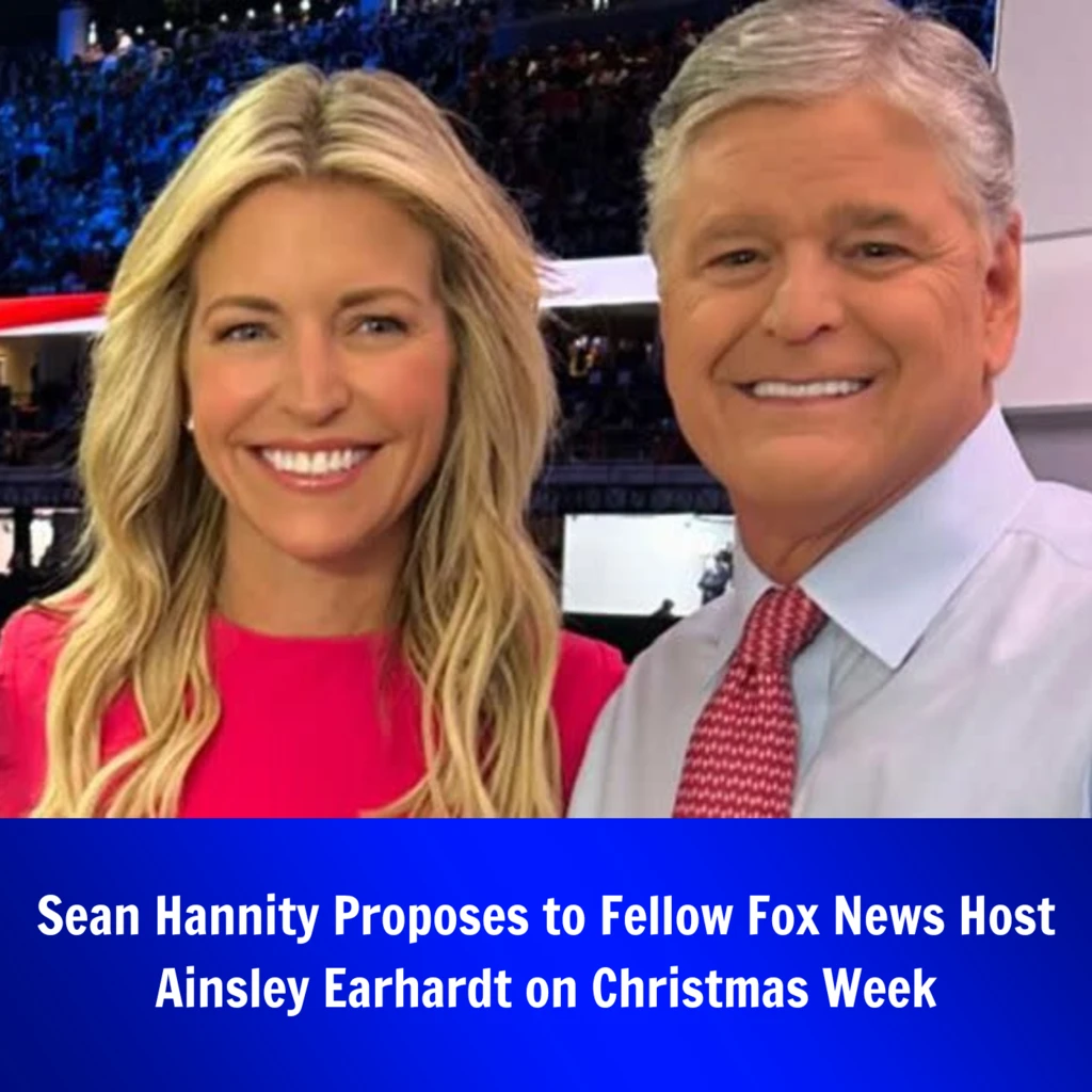 Sean Hannity Proposes to Fellow Fox News Host Ainsley Earhardt on Christmas Week - News