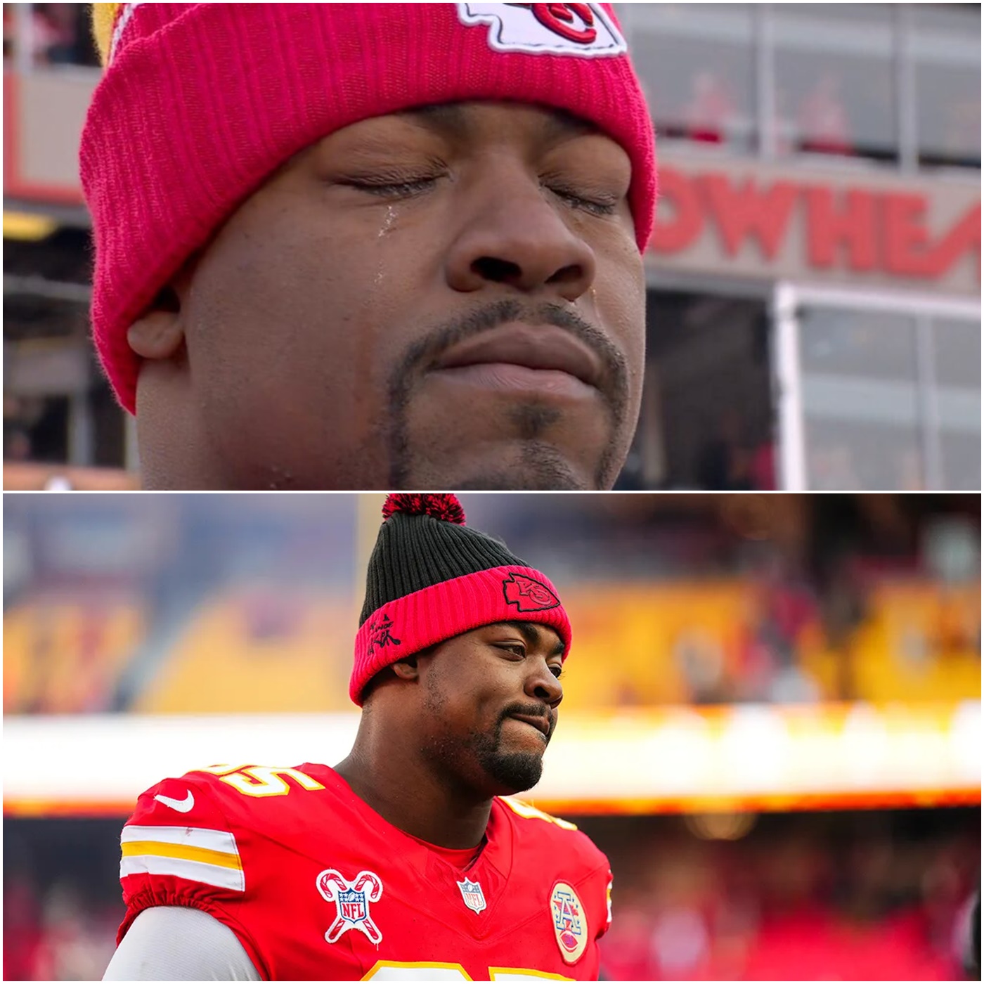 VIDEO: Cameras Caught Chris Jones Crying His Eyes Out During National ...