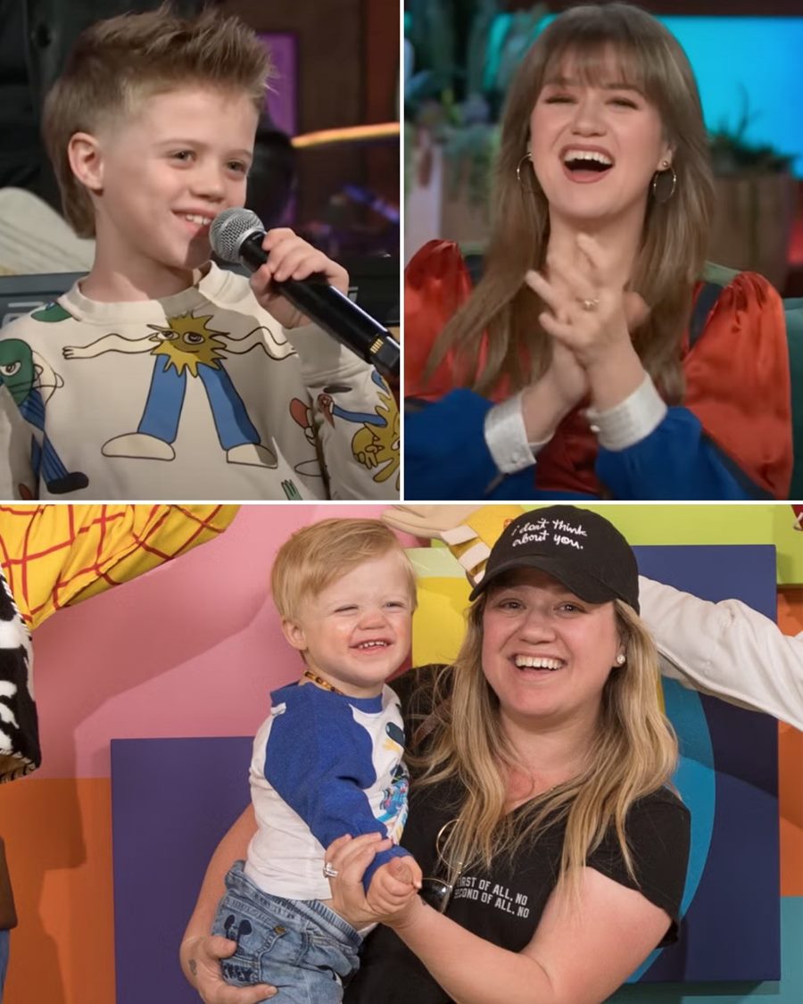 Kelly Clarkson Couldn’t Hide Her Pride As She Watched Her 8-Year-Old ...