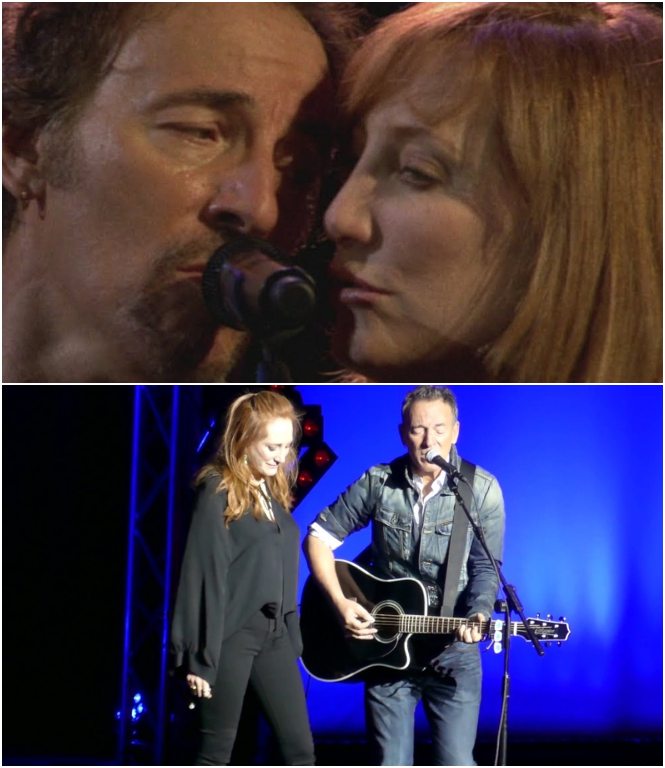 Bruce Springsteen captivated the audience with a powerful rendition of ...