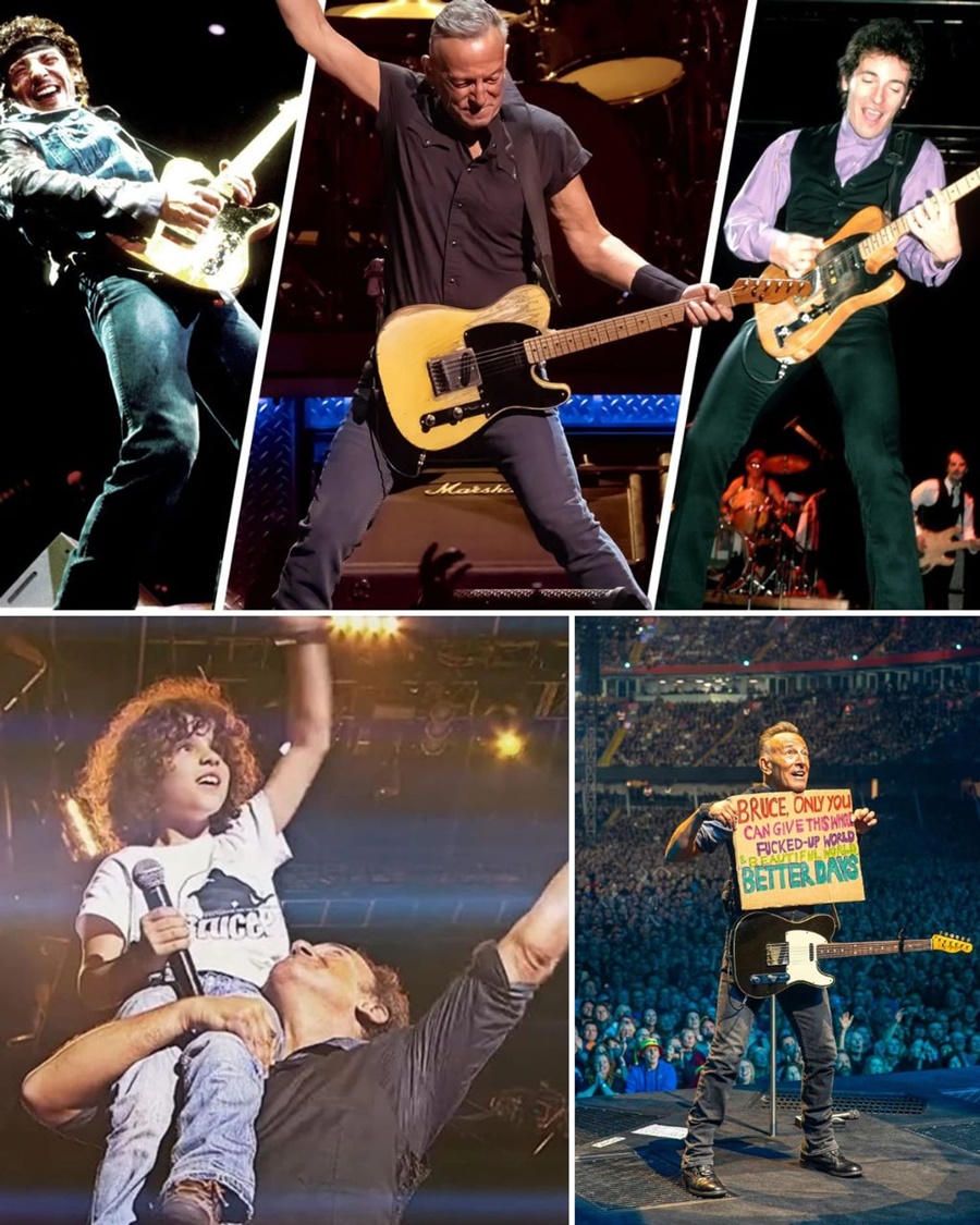 Bruce Springsteen Brings 6-Year-Old Fan On Stage For A Once-In-A ...