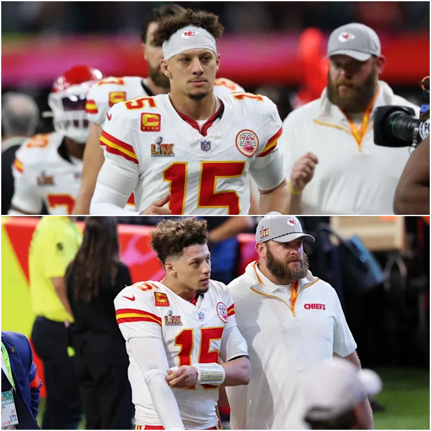 Chiefs QB Patrick Mahomes sends heartfelt message to Chiefs Kingdom after loss to Eagles in ...