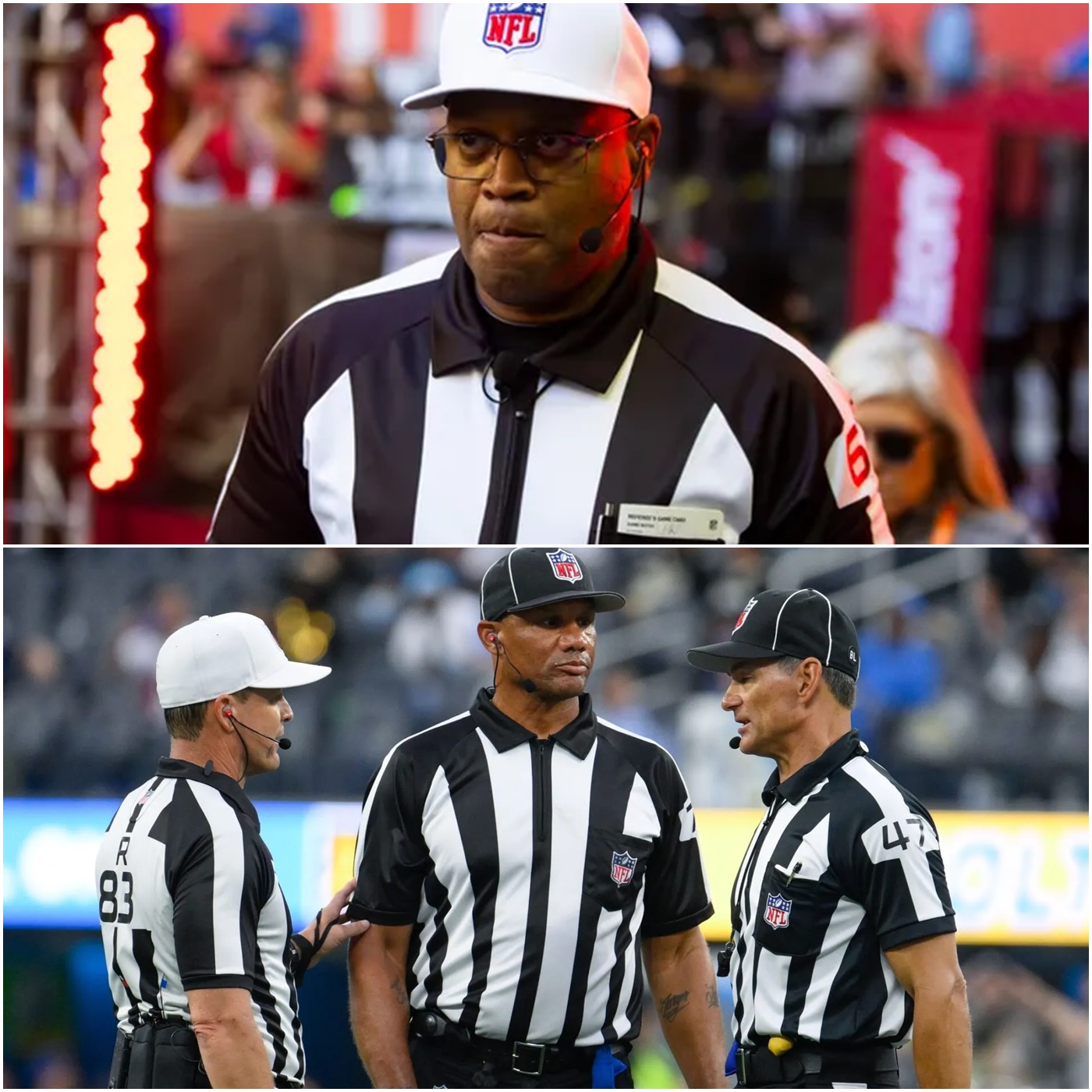 NFL BOMBSHELL: The NFL unexpectedly fired three referees, most notably Ron Torbert, who ...