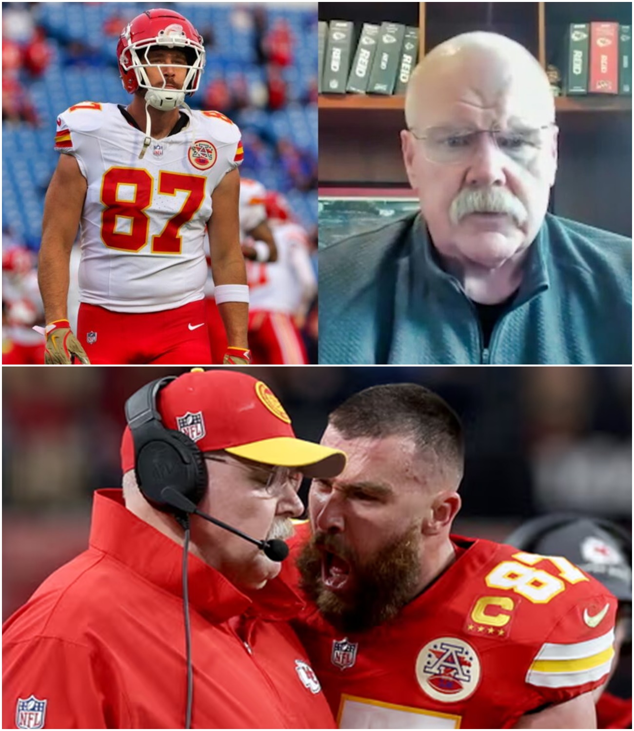 Andy Reid Drops Major Truth Bomb About Travis Kelce After Chiefs Suffer First Loss Of The Season ...