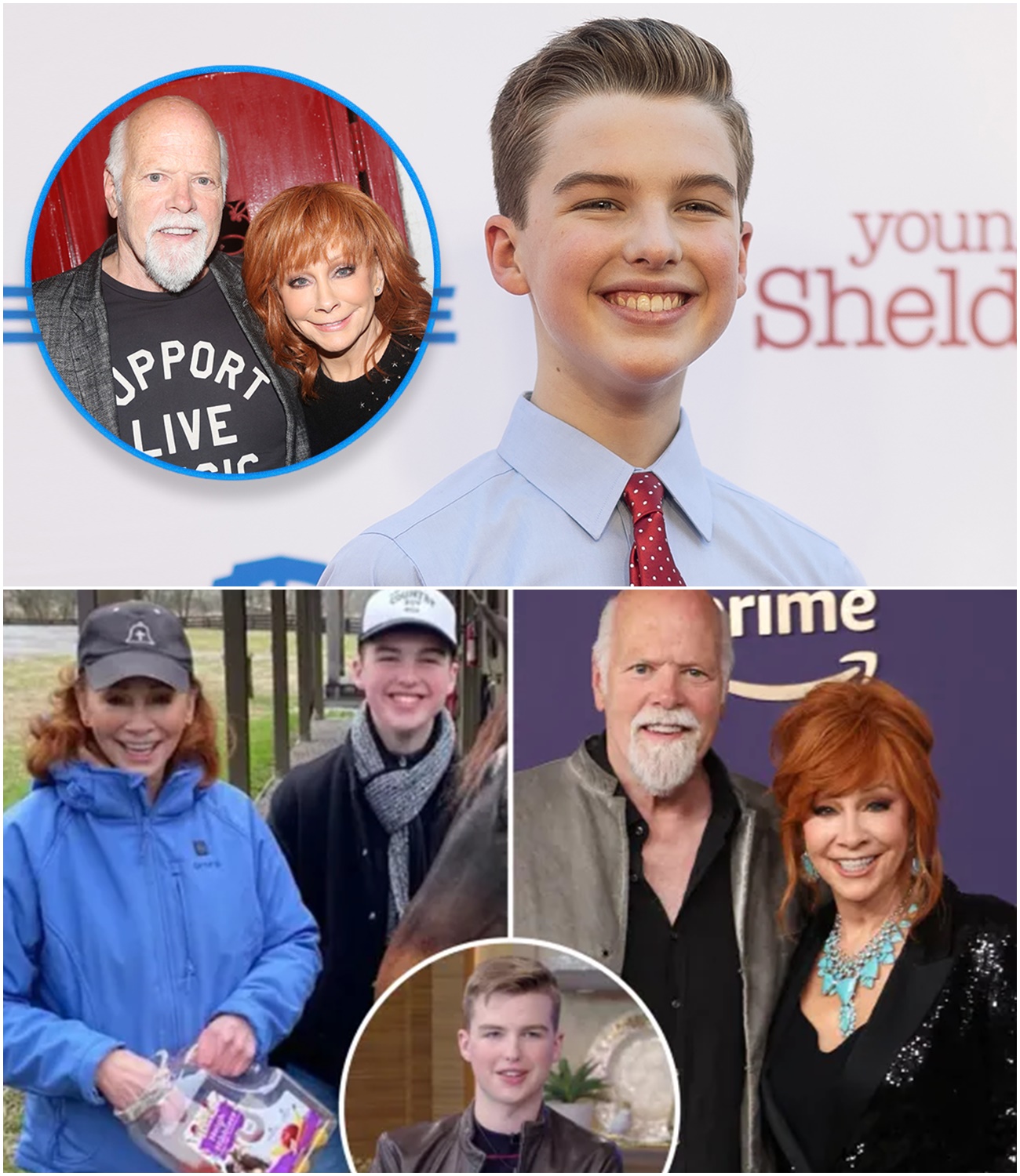 Reba McEntire’s Romance with Rex Linn: Young Sheldon Star Iain Armitage ...