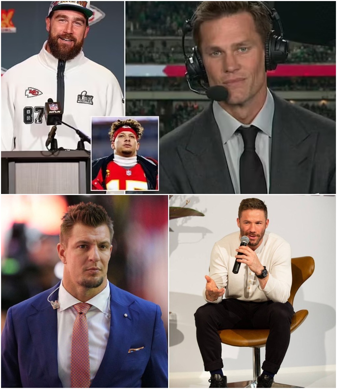 Travis Kelce, Patrick Mahomes, and a lineup of NFL legends have spoken—and their Super Bowl ...