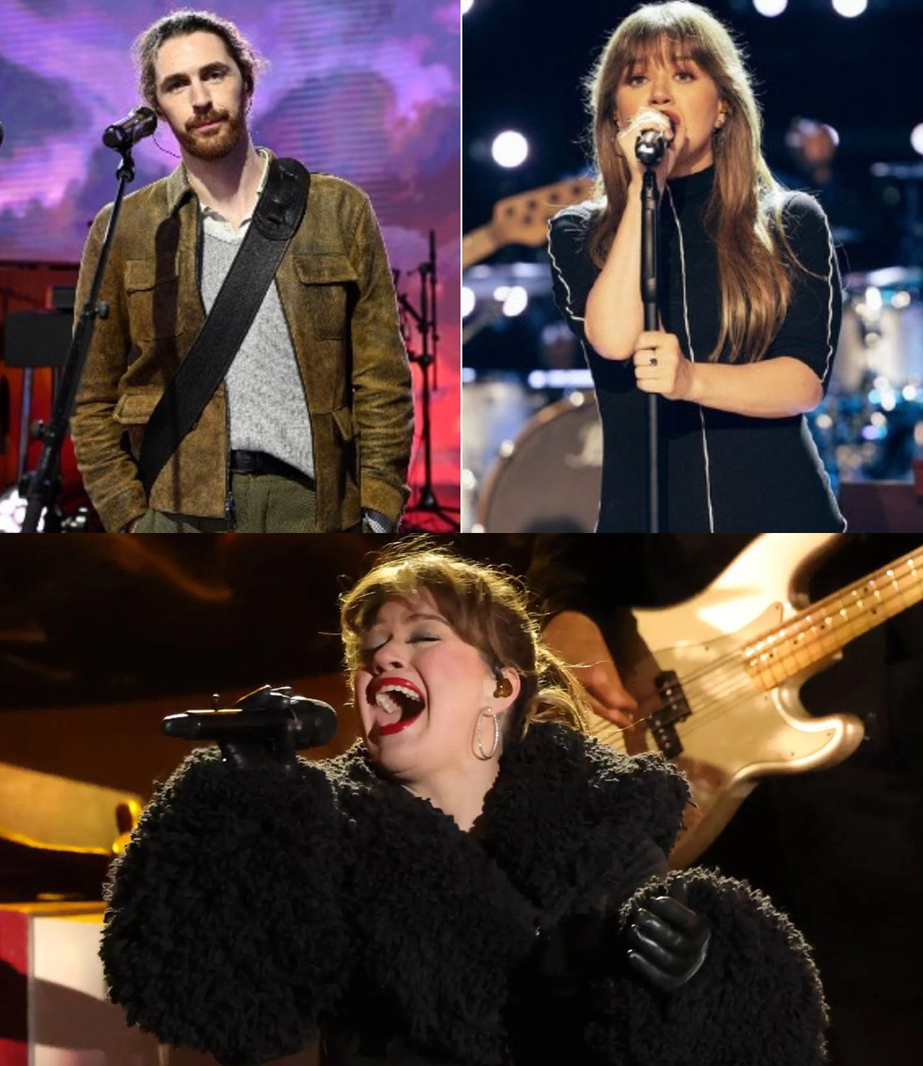 Watch as Kelly Clarkson takes on Hozier’s first-ever Hot 100 chart-topper with a cover that ...
