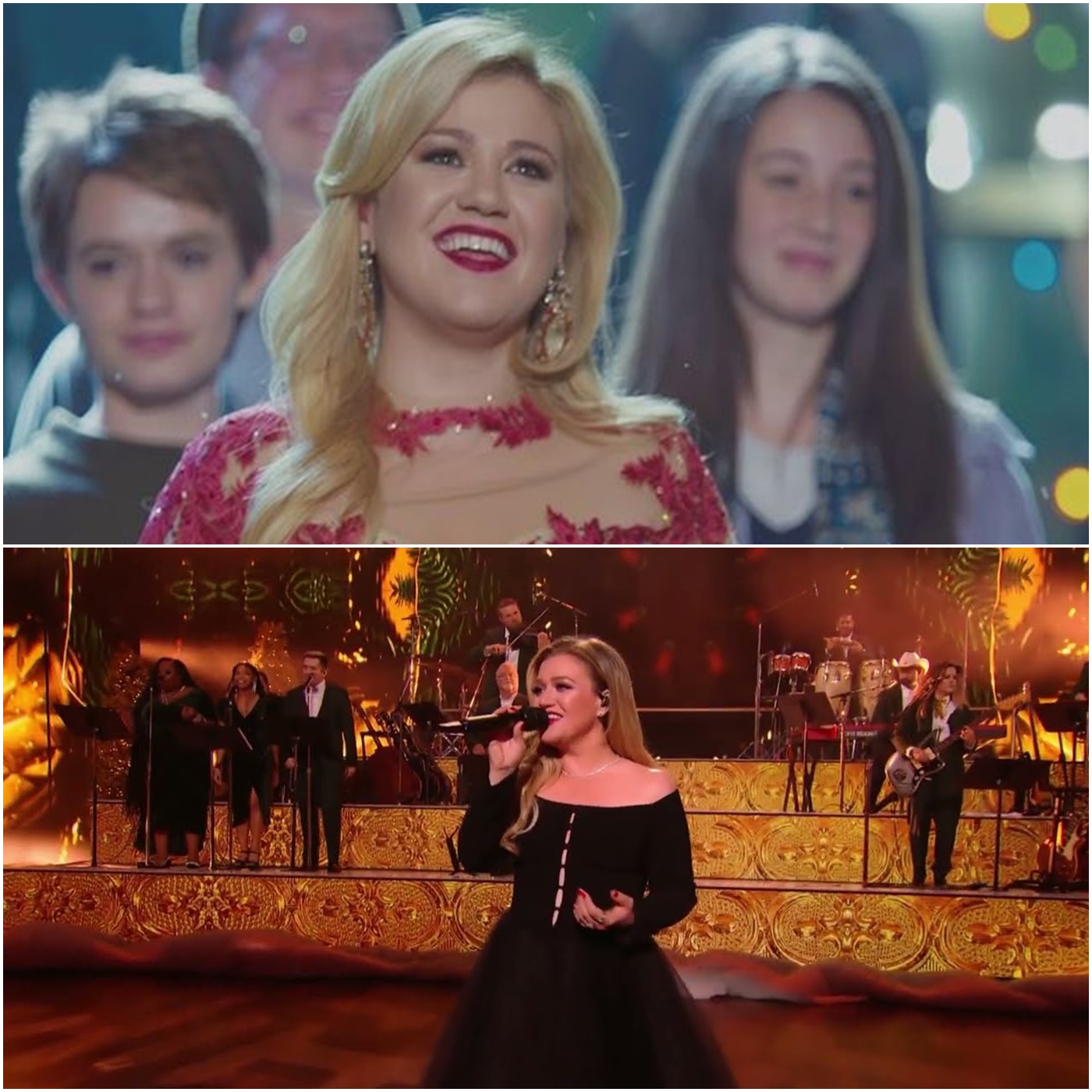 Kelly Clarkson Lights Up NBC’s Christmas at the Opry with “Underneath ...