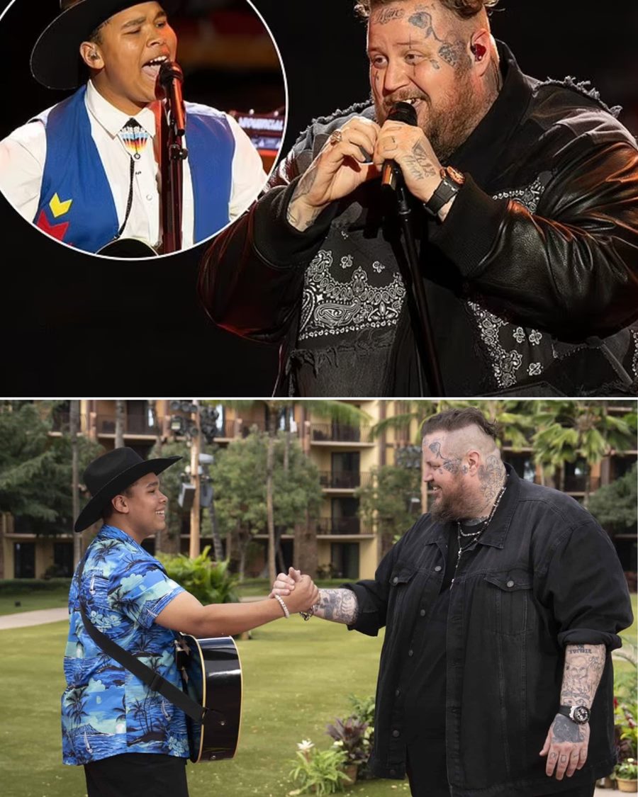 Jelly Roll was left in awe after 15-year-old Triston Harper delivered a powerful cover of “God’s ...