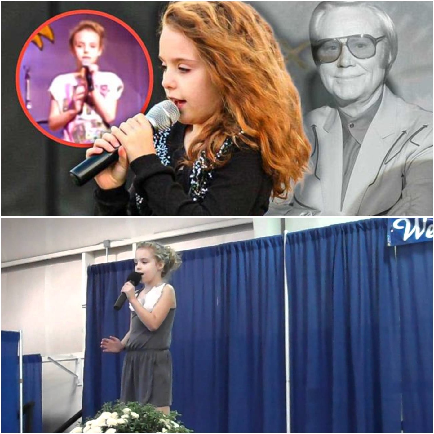When nine-year-old Anna Faith Howell took the stage to sing George ...