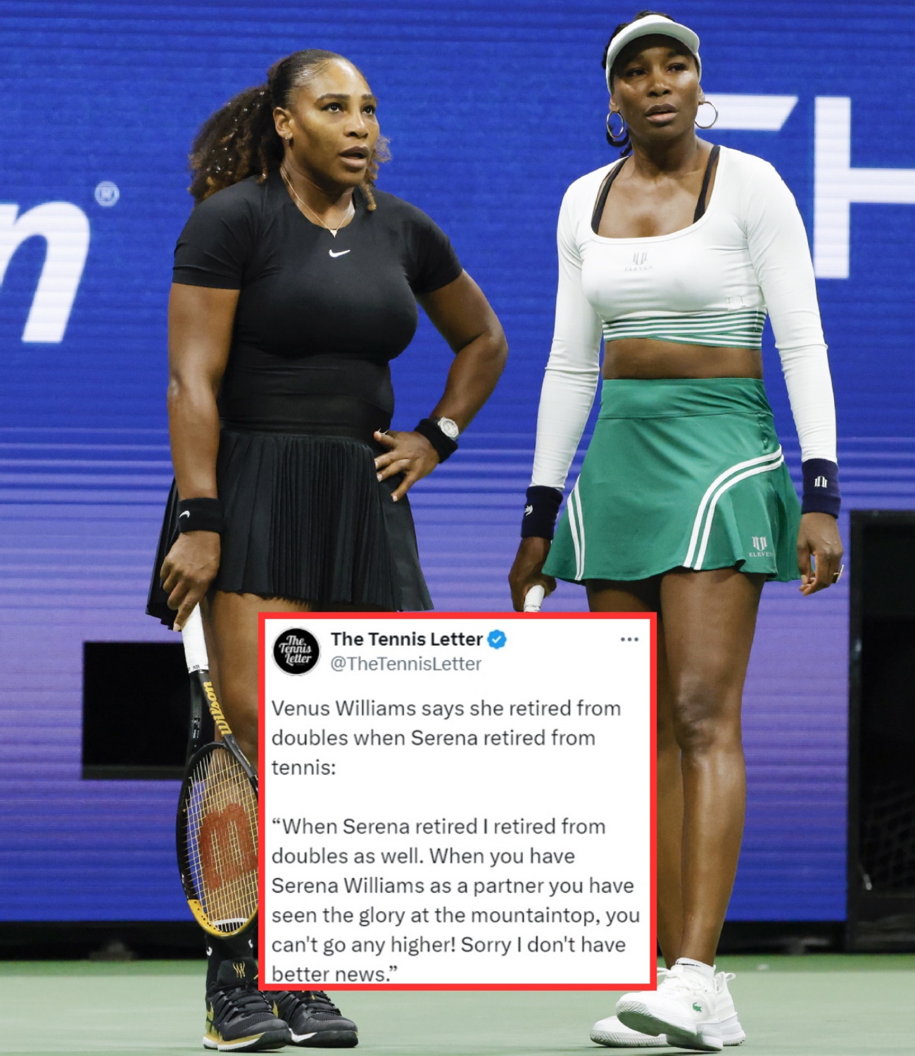 Serena And Venus Williams, Reunite With Dreams And Tennis Rackets In Hand, Marking A Powerful ...