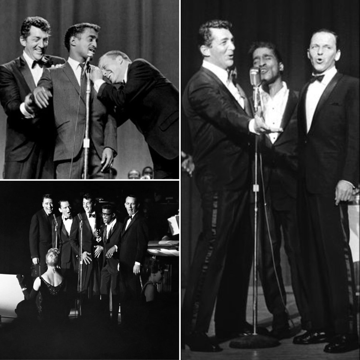 The legendary Rat Pack performance at the Copa Room, Sands Hotel, the ...