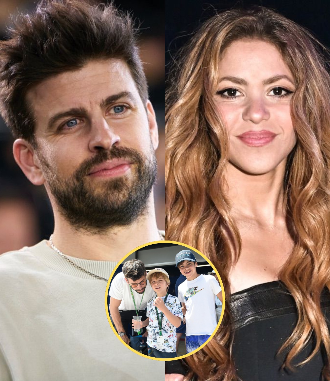 "Tensión al límite: Piqué exige más tiempo con sus hijos y presiona a Shakira por la división de ...