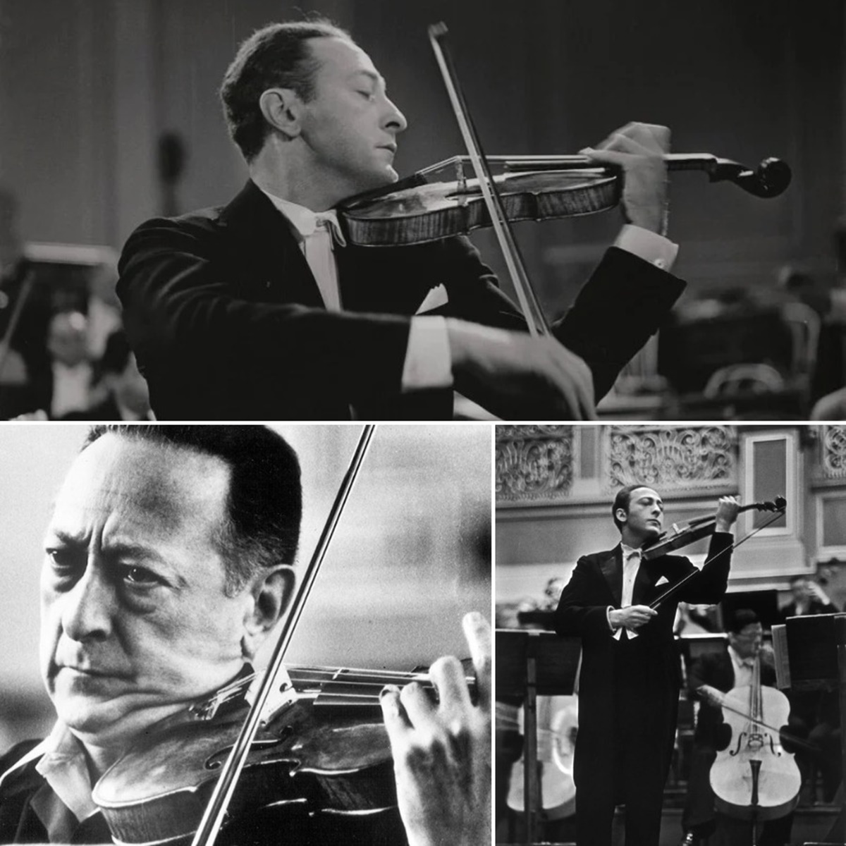 Jascha Heifetz’s performance of Tchaikovsky’s Violin Concerto in D Major, Op. 35: I. Allegro ...