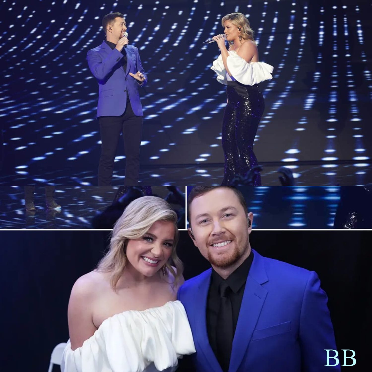 Country stars and American Idol alums Scotty McCreery and Lauren Alaina made a highly ...