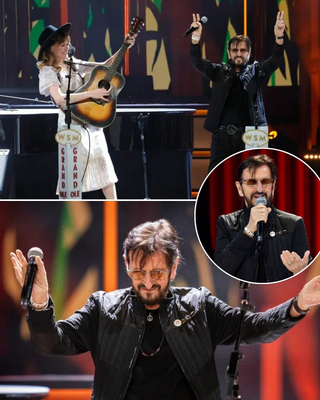 Rock royalty meets country’s sacred stage—at 84 years old, Ringo Starr ...