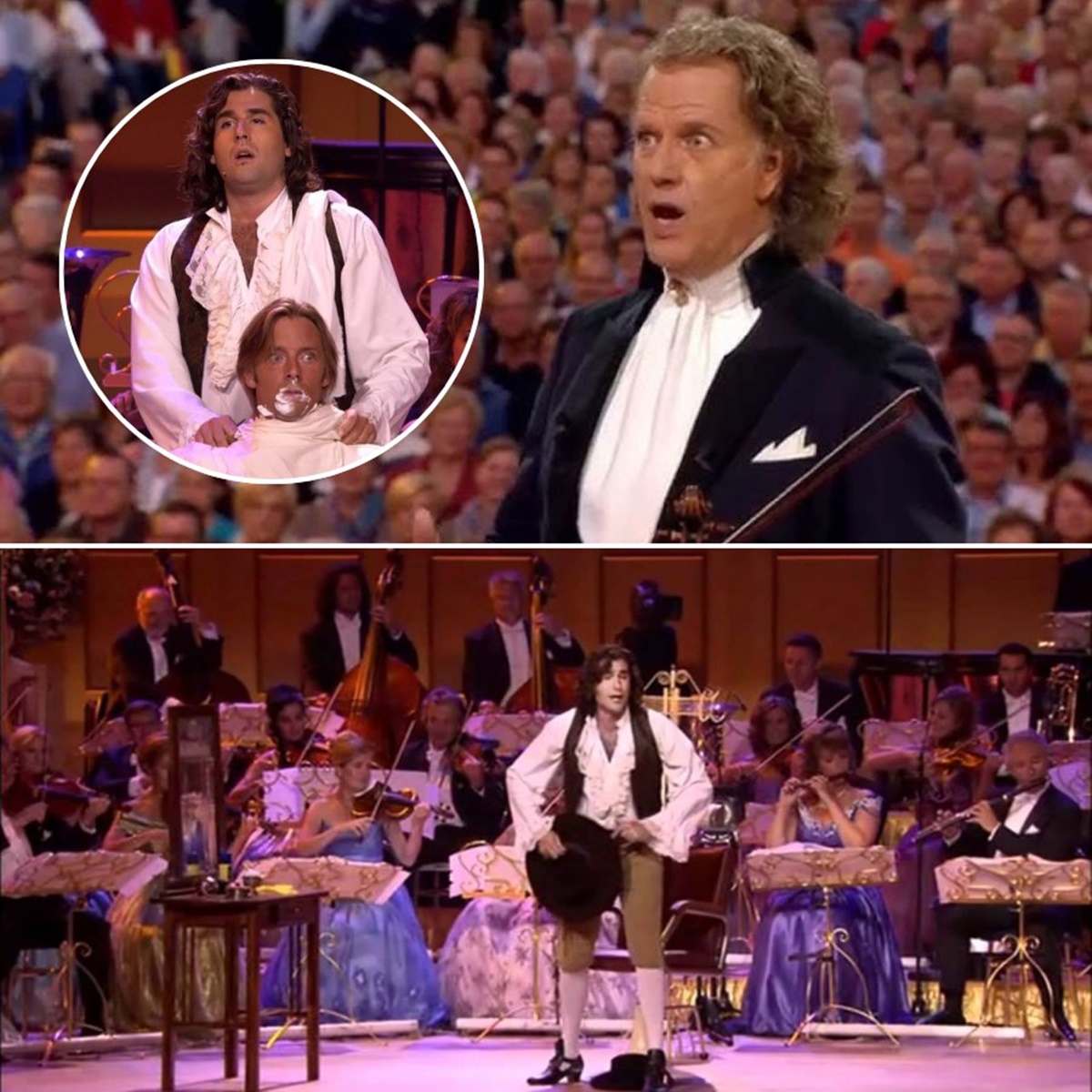 André Rieu and his Johann Strauss Orchestra delivered a breathtaking ...