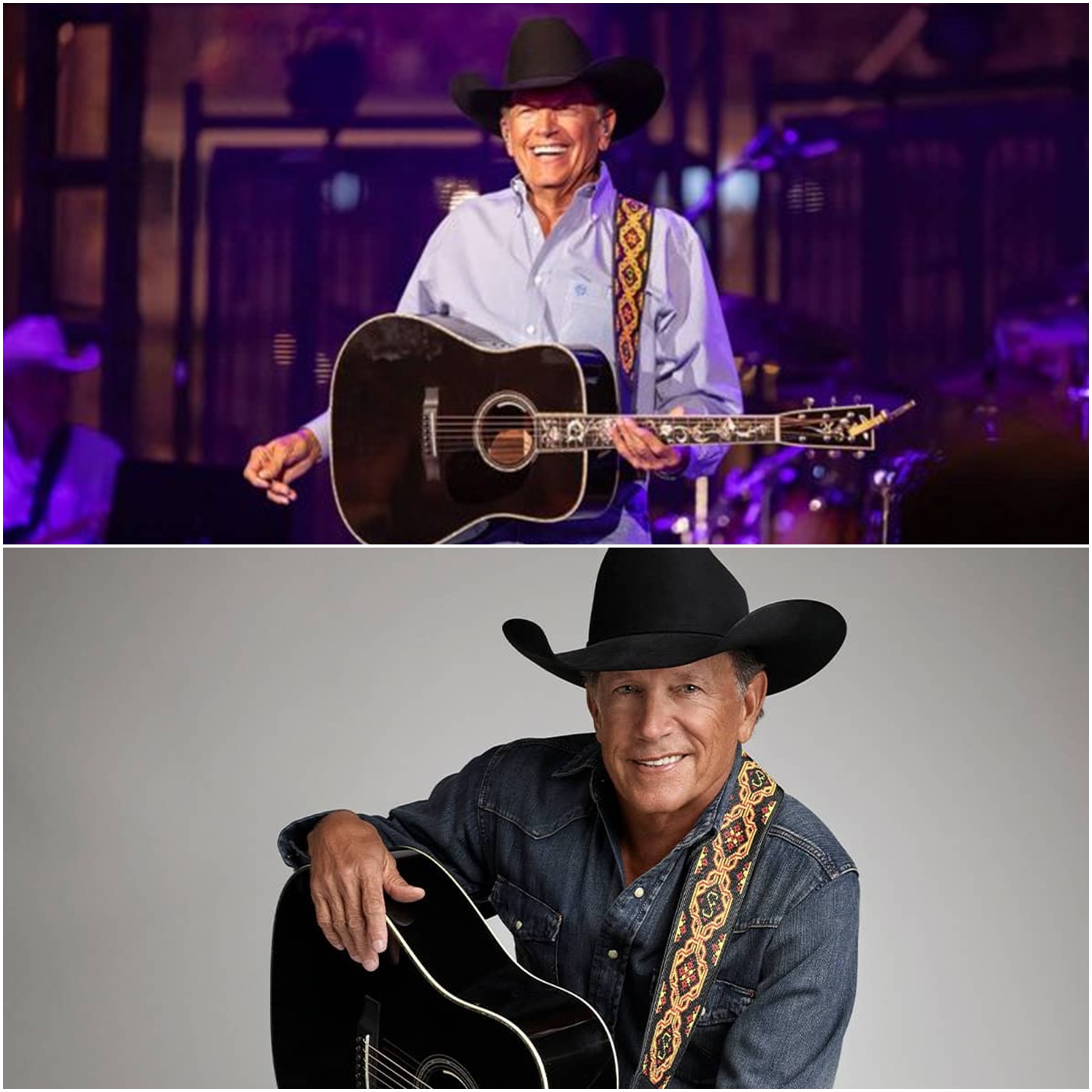 Country music icon George Strait is set to receive the prestigious 2024 ...