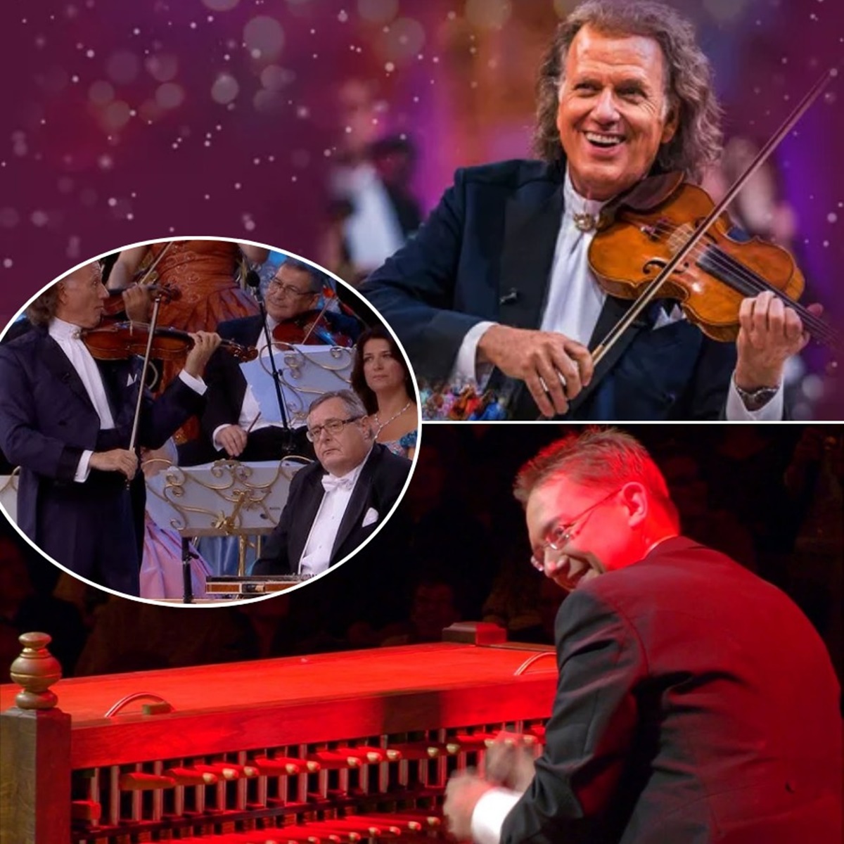 André Rieu and his Johann Strauss Orchestra enchanted the audience with ...